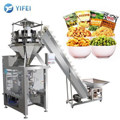 China High Accuracy Automatic Feeding Chips Weighing Vertical Packing Machine for Nuts Sachet for sale