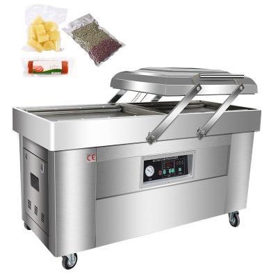 China 220V/380V Voltage DZ500/2S Food Bag Vacuum Packing Machine with Gas Filling Option for sale