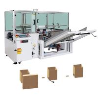 China Fully Automatic Case Box Erector Machine with Automatic Adjustment Voltage 220V/50HZ for sale