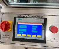 China Glass Packaging Material High Speed 25 Cartons Per Minute Automatic Sealing Machine for sale