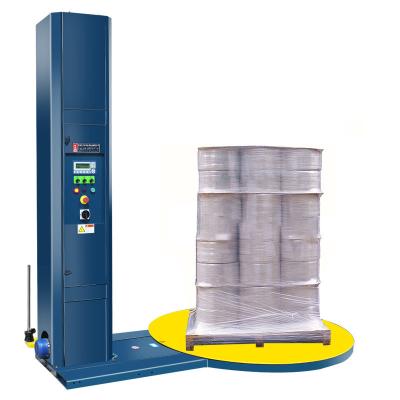 China Provide 2022 Latest Automatic Airport Luggage Wrapping Machine with Clamp and Cut Film for sale
