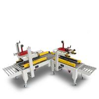 China High Sealing Efficiency YF Semi-Automatic Adhesive Tape Carton Box Cross Type Sealing Packing Machine for sale