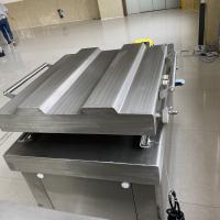 China Easy-to-Operate Semi-Automatic Double Chamber Vacuum Machine for Small Packaging for sale