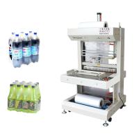China TF650 Energy Drink Bottle Shrink Tunnel Machine High Speed Shrinkage with PE Material for sale