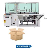 China Year 2021 Automatic Carton Erector Sealer Machine for Four-corner Sealing Packing Line for sale