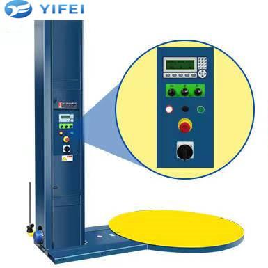 China Automatic Grade Automatic Pallet Stretch Film Shrink Wrap Wrapping Machine for Industry for sale
