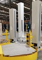 China Pallet Stretch Wrapping Machine Advert L Type Turntable Fully Automatic Packaging for sale