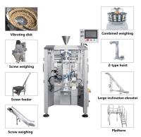 China Wood Packaging Material High Speed Servo Motors Vertical Packing Machine for Candy Nuts for sale