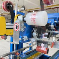 China 320-500mm Sealing Length Automatic Edges Side Carton Box Case Corner Sealing Sealer Machine for sale