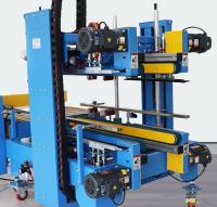 China 320-500mm Sealing Length Automatic Edges Side Carton Box Case Corner Sealing Sealer Machine for sale