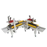 China Custom Packaging Line 106 KG Voltage 220V/50HZ Carton Box Cross Type Sealing Machine for sale