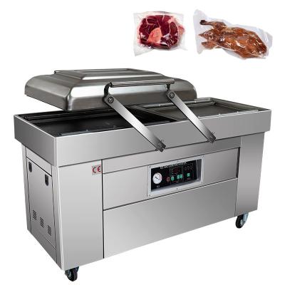 China Compact Vacuum Sealer DZ500 Chamber Food Meat Sealing Packaging Machine Powder Packer for sale