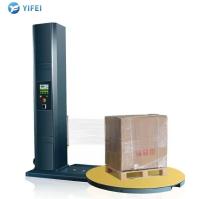 China Fully Automatic Pallet Stretch Film Shrink Wrap Strapping Packing Machine for Market for sale