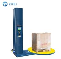 China Fully Automatic Pallet Stretch Film Shrink Wrap Strapping Packing Machine for Market for sale