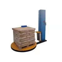 China Fully Automatic Pallet Stretch Film Shrink Wrap Strapping Packing Machine for Market for sale