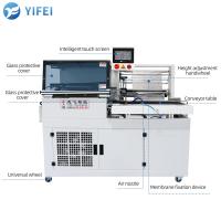 China Long Tubes Heat Shrink Package Machine with 60um PE Film and 360 KG Weight Capacity for sale