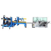 China 220V/50HZ Voltage Fully Automatic Carton Erector and Sealing Machine for Packing Line for sale