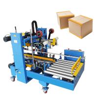 China 220V/50HZ Automatic Pneumatic Adhesive Tape Carton Case Corner Edge Sealing Machine for sale