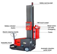China YF-600 Automatic Movable Winding Machine for Pre-Stretching Plastic Case Packaging for sale