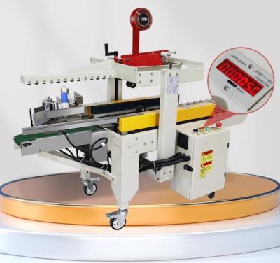 China FXJ-4030TDCF Semi Automatic Carton Box Tape Box Sealing Machine Carton Sealer Labeling Machine for sale