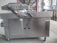 China Long Service Life Double Chamber Vacuum Sealer for Bacon Sausage Commercial Food Meat for sale