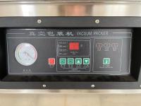 China Long Service Life Double Chamber Vacuum Sealer for Bacon Sausage Commercial Food Meat for sale