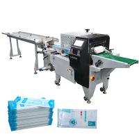 China 220V/50HZ Semi-automatic Multi-Function Pillow Flow Wrapping Chicken Packing Machine for sale