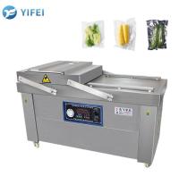 China Double Chamber Vacuum Sealer for Marinated Meat and Cooked Food 10mm Sealing Width for sale