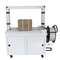 China Bonding 150 KG Capacity MH101 Low Table Packer Strapping Machine With Conveyor Line for sale