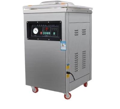 China DZ500 Stainless Steel Vacuum Packaging Machine for Cooked Food Fruits and Vegetables for sale