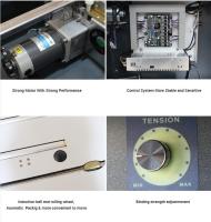 China Bonding Method Hot Melt Method MH-101 Automatic Strapping Machine with Foot Switch for sale