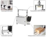 China Full Automatic PP Belt Strapping Machine for 300 KG Load Capacity in Carton Packaging for sale