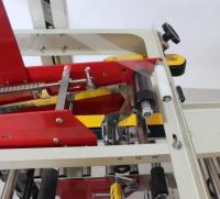 China Machinery Hardware FXJ-4030S Semi Automatic Carton Box Case Sealing Sealer Packing Machine for sale