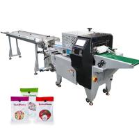 China Servo Control System Flow Pack Vegetable Fruit Mushroom Vegetable Potato Packing Machine for sale