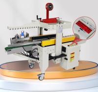 China 80-320mm Carton Width Semi-automatic Box Taping Machine for Versatile Carton Sealing for sale