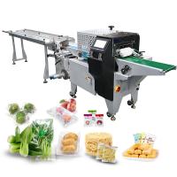 China Multiple Solid Packaging Automatic Crumpet Bannock Scone Pillow Packing Machine with or without Tray for sale