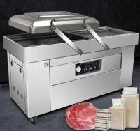 China 400 mm Sealing Length Double Vacuum Chamber Sealing Machine for Foie Gras and Steak for sale