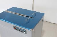 China Semi-automatic Carton Case Box Strapping Machine with Double Motors and Spare Parts for sale