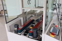 China Automatic Pneumatic Box Bottom Case Erecting Machine for Corrugated Carton Packaging for sale