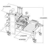 China Fully Automatic Pneumatic-Driven Robot Palletizer for Apparel Packaging Solutions for sale