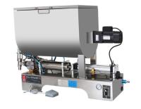 China Suitable for Viscous Foods Bottle Filler Liquids Water Dosing Chili Paste Filling Machine Mixer Filler for sale