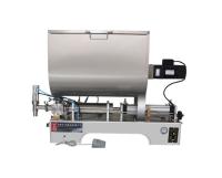 China Suitable for Viscous Foods Bottle Filler Liquids Water Dosing Chili Paste Filling Machine Mixer Filler for sale