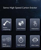 China Fully Semi-Automatic High Speed Carton Case Erector For Carron Box for sale