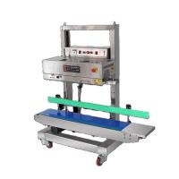 China Vertical Heavy Load 20kg Sealing Machine with Electric Driven Continuous Band Sealer for sale