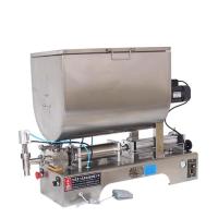 China 1100*480*800 mm Horizontal Pneumatic Filling Machine for 304Stainless Steel Sauce for sale
