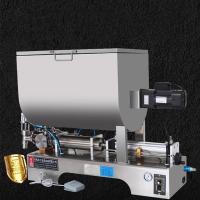China 1100*480*800 mm Horizontal Pneumatic Filling Machine for 304Stainless Steel Sauce for sale