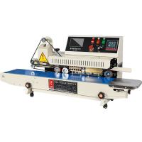 China Chemical PM-1800 Automatic Continuous Band Plastic Bag Ink Coding Sealing Machine With Expiry Date Printer for sale