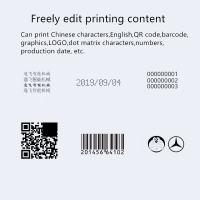 China Chemical PM-1800 Automatic Continuous Band Plastic Bag Ink Coding Sealing Machine With Expiry Date Printer for sale