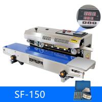 China Commercial Horizontal Plastic Film Bags Heat Sealing Machine with 5-14mm Sealing Width for sale