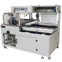 China Max Film Width 650mm Semi Automatic L Heat Film Shrink Tunnel Wrapper and Heat Shrink Wrapping Packing Machine for sale